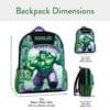 Marvel Kids The Incredible Hulk Backpack | Babyz Corner